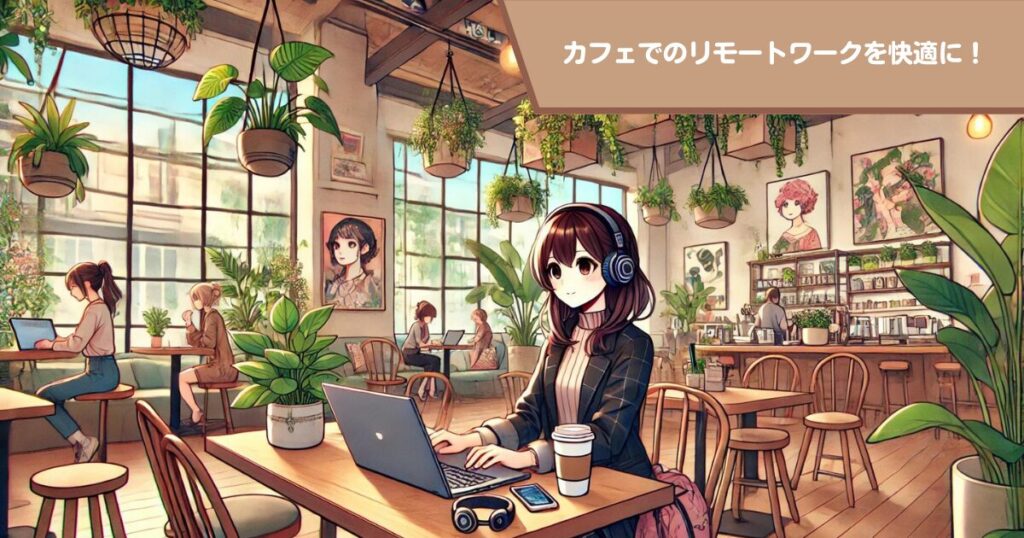 カフェでのリモートワークを快適に！必須アイテムと選び方ガイド | Nomad Net Navigator
